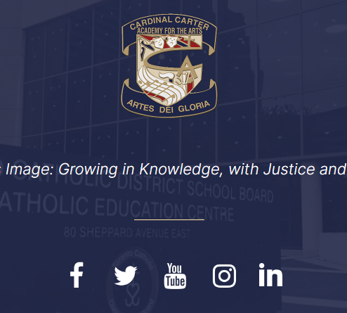 4.1 ⭐ Cardinal Carter Academy for the Arts in Toronto - Reviews - Phone ...